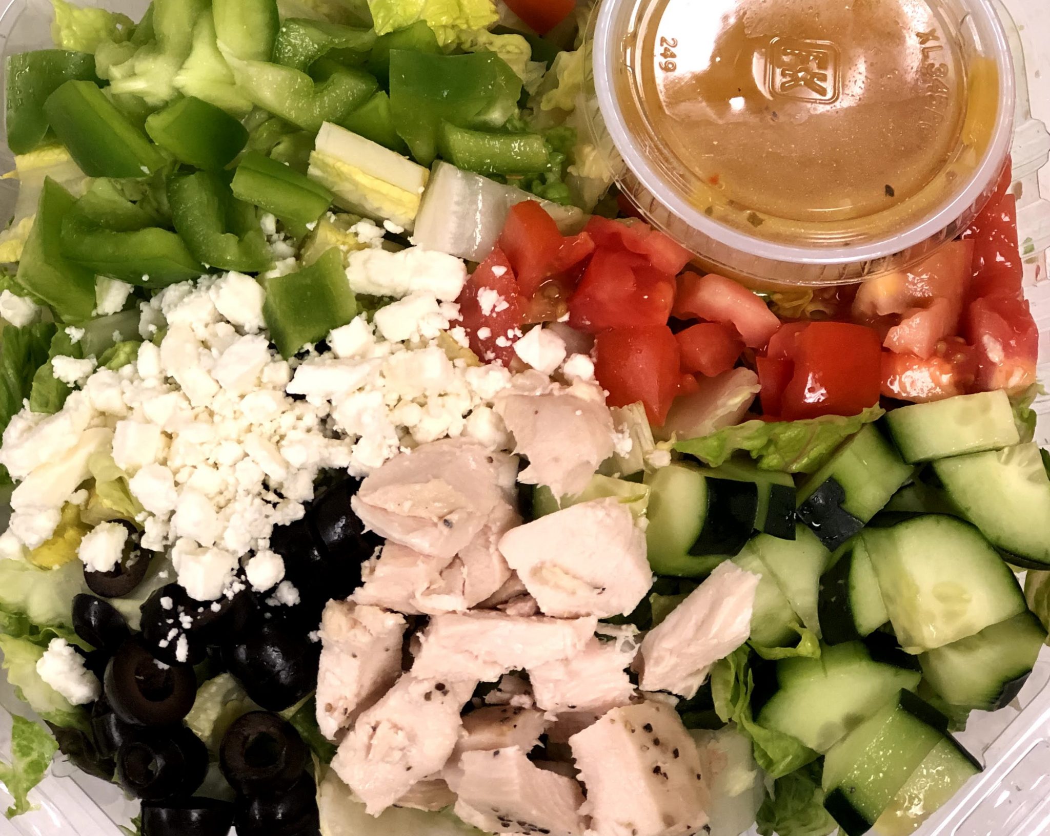 Boxed Salad w/ Brownie - Del Sol Bistro